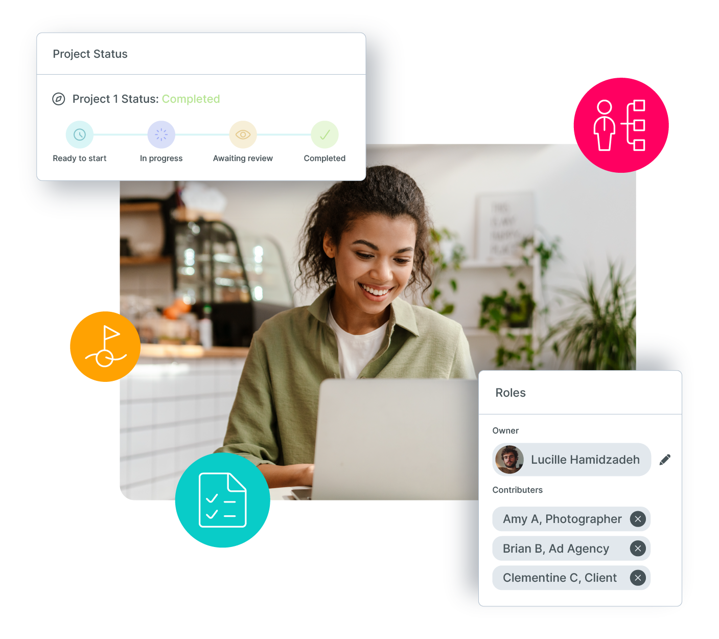 Orange Workflows Project Management Software | DAM