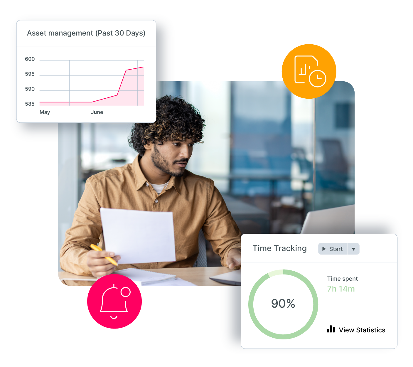 Orange Workflows Project Management Software | DAM