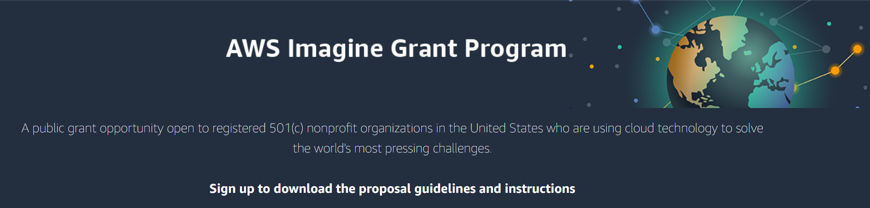Tips to Help Your Nonprofit Win Amazon's AWS Imagine Grant